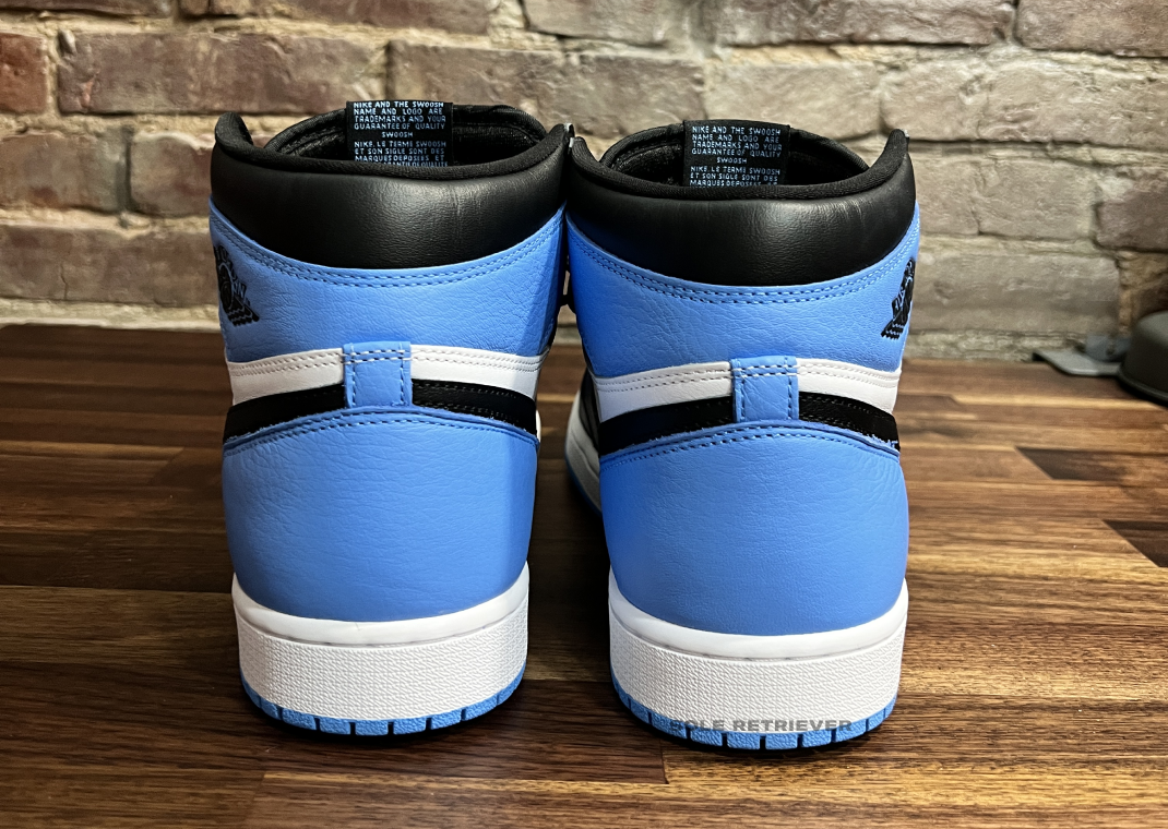 Detailed Look At The Air Jordan 1 High UNC Toe - Sneaker News