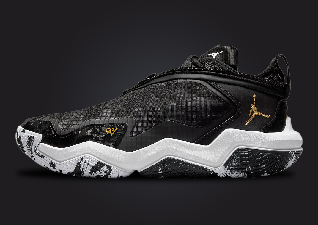 The Jordan Why Not 0.6 Black Metallic Gold White Releases On April 5th ...
