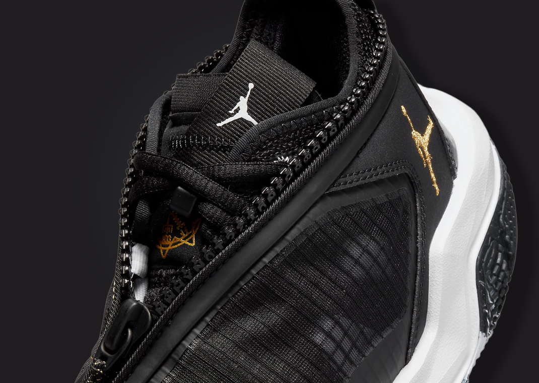 The Jordan Why Not 0.6 Black Metallic Gold White Releases On April 5th ...