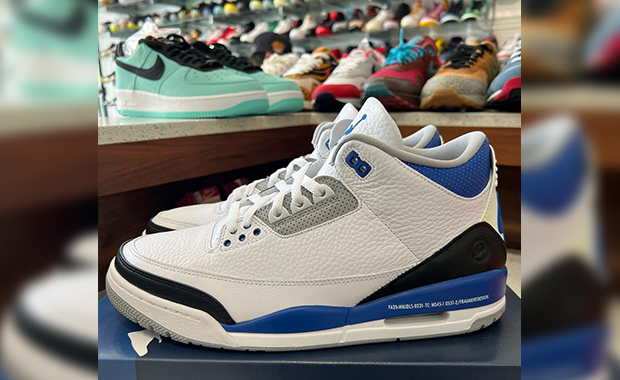 Detailed Look At An Ultra Rare fragment design x Air Jordan 3 Retro ...