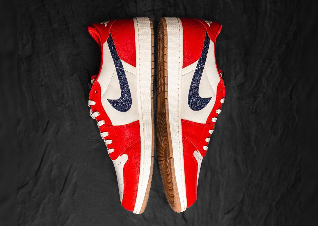 Howard University Showcases Its Air Jordan 1 Retro Low OG PE - Sneaker News