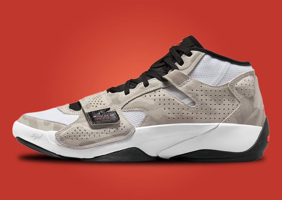 This Jordan Zion 2 Features A Light Camo Pattern - Sneaker News