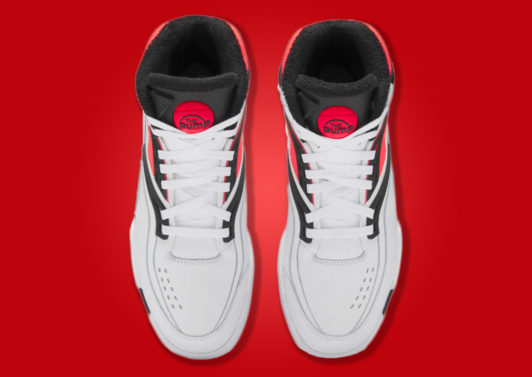 Neon Cherry Accents This Reebok Twilight Zone Pump - Sneaker News