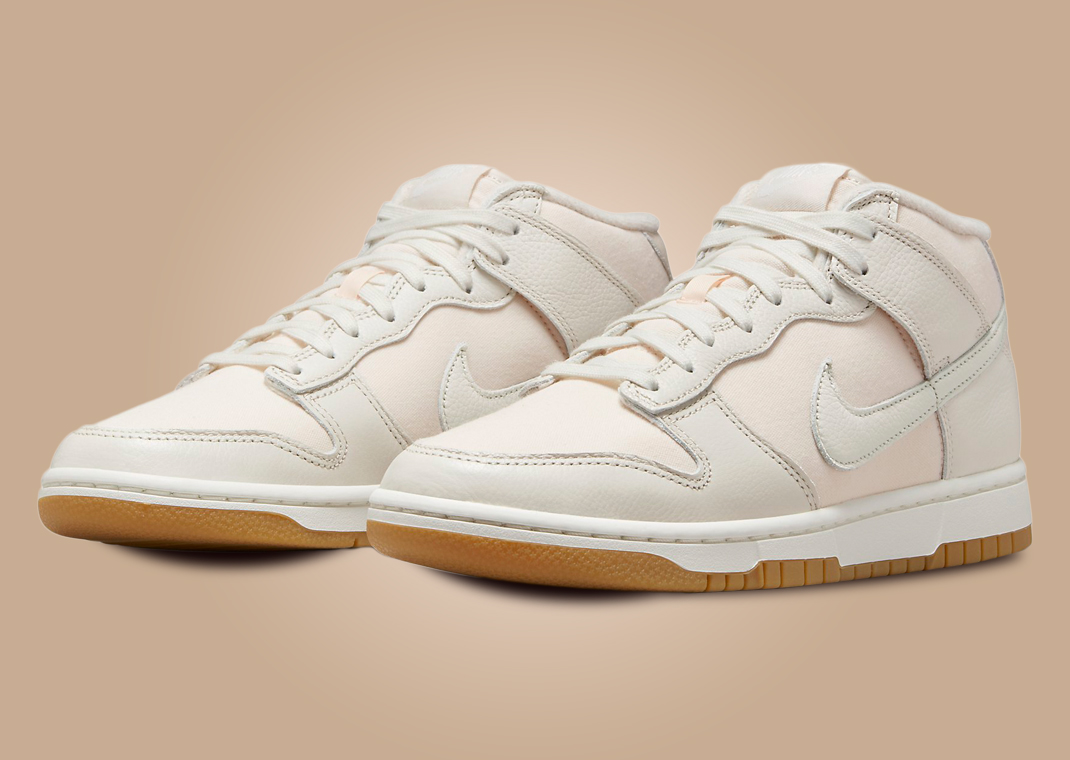 The Nike Dunk Mid Sail Guava Ice Is One Of The Cleanest Dunks Yet ...