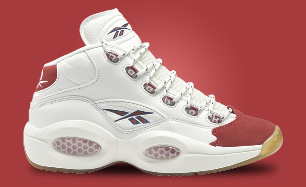 The Reebok Question Mid Maroon Toe Brings Classic Vibes - Sneaker News