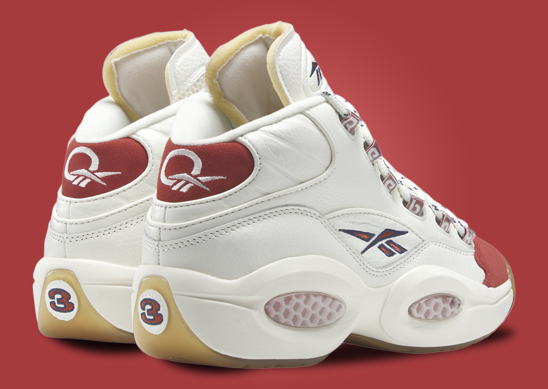 The Reebok Question Mid Maroon Toe Brings Classic Vibes - Sneaker News