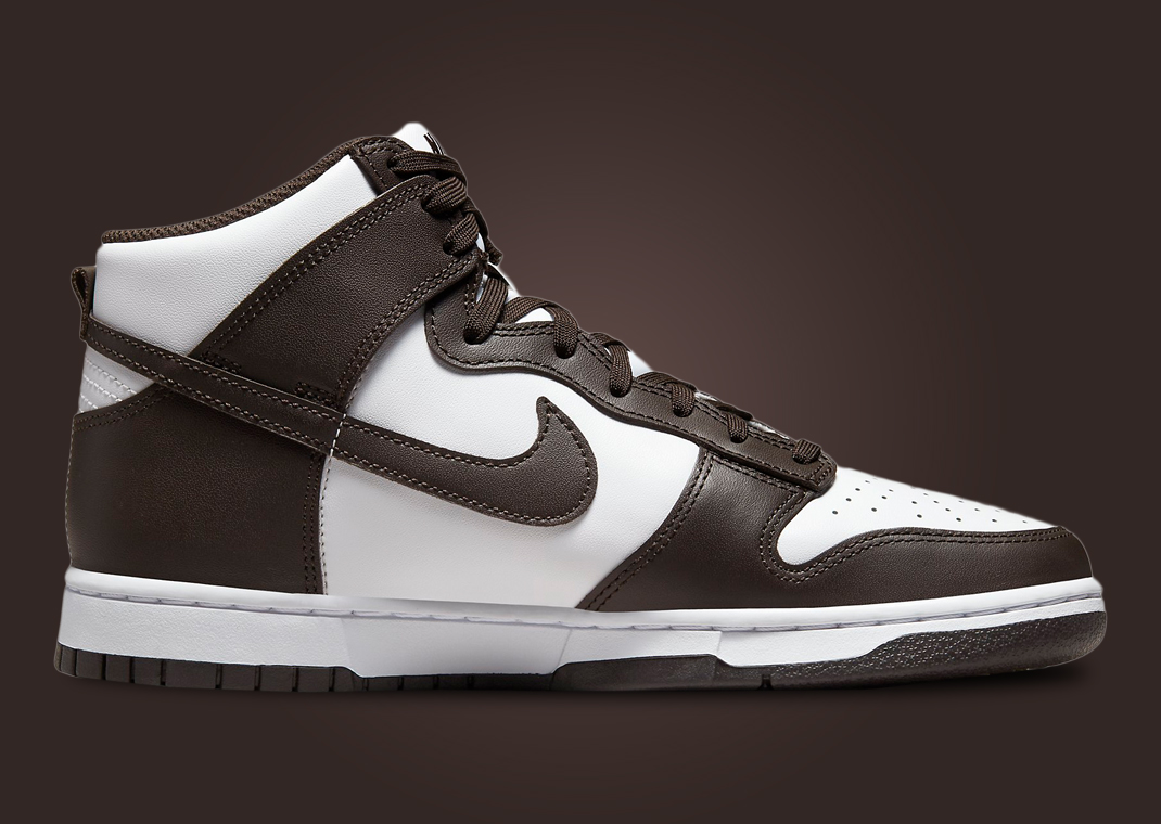 Velvet Brown Leather Drapes Over The Nike Dunk High - Sneaker News