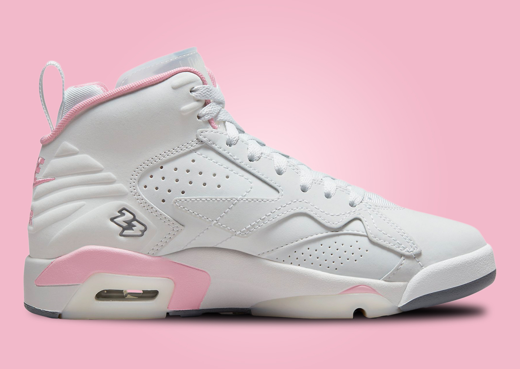 The Jordan MVP Off White Medium Soft Pink Hits Shelves In Fall 2023 ...