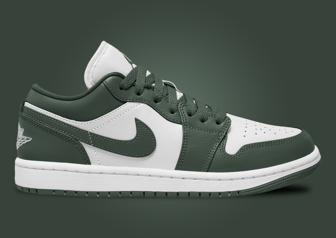 The Women’s Exclusive Air Jordan 1 Low White Galactic Jade Releases ...