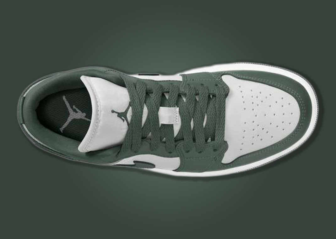 The Women’s Exclusive Air Jordan 1 Low White Galactic Jade Releases ...