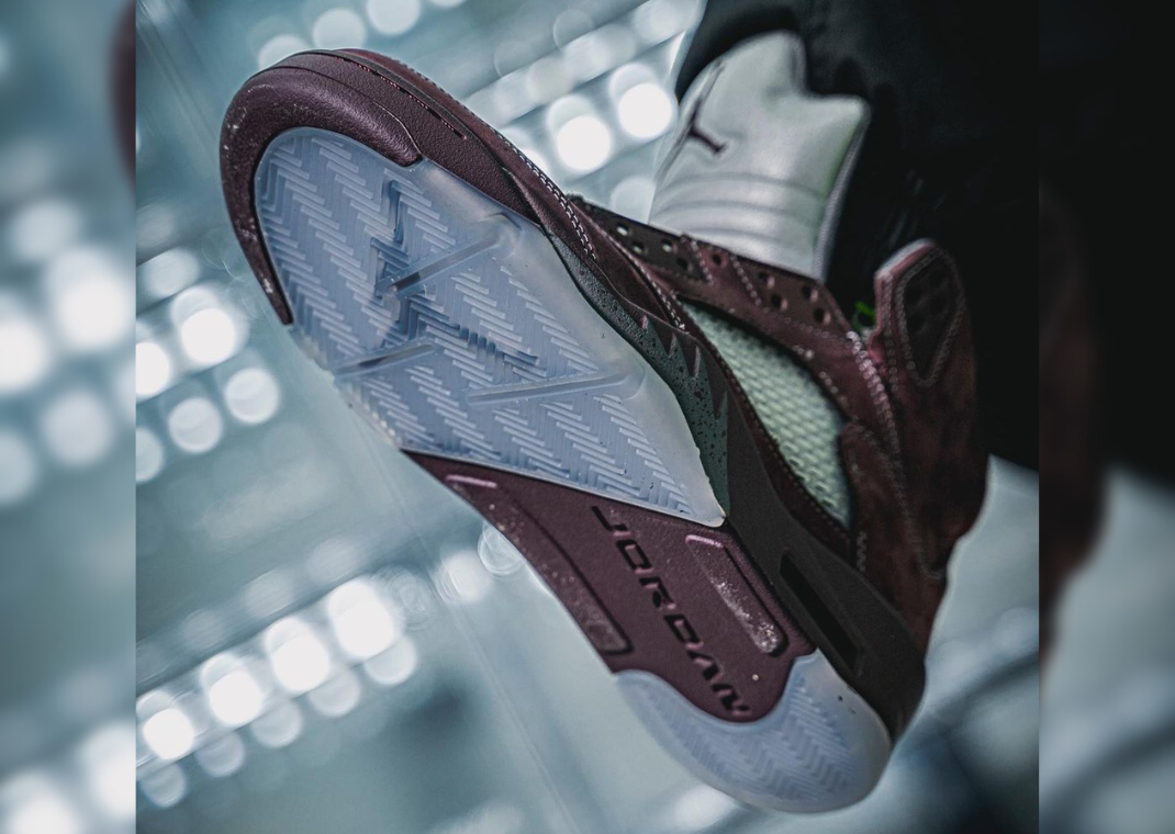 The Air Jordan 5 Burgundy Releases August 29 - Sneaker News