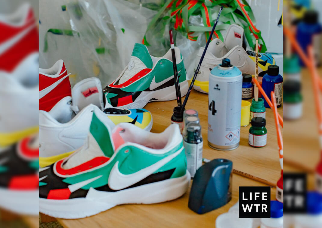 LIFEWTR Is Giving Away 10 Custom Pairs Of Nike Lebron 20s - Sneaker News