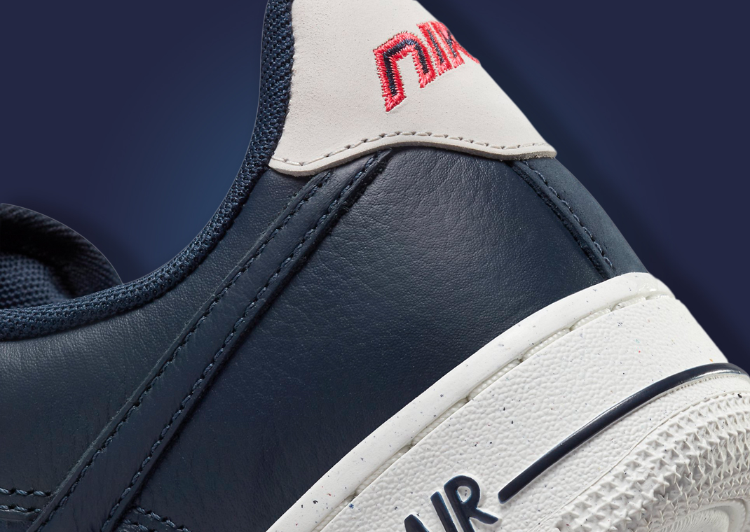 A Two-Tone Build Comes To The Nike Air Force 1 Low LX Obsidian Sail ...