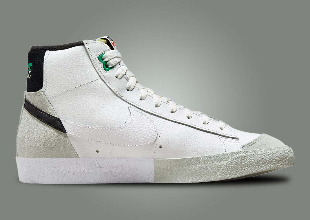 The Nike Blazer Mid 77 Split Chlorophyll Releases July 15 - Sneaker News