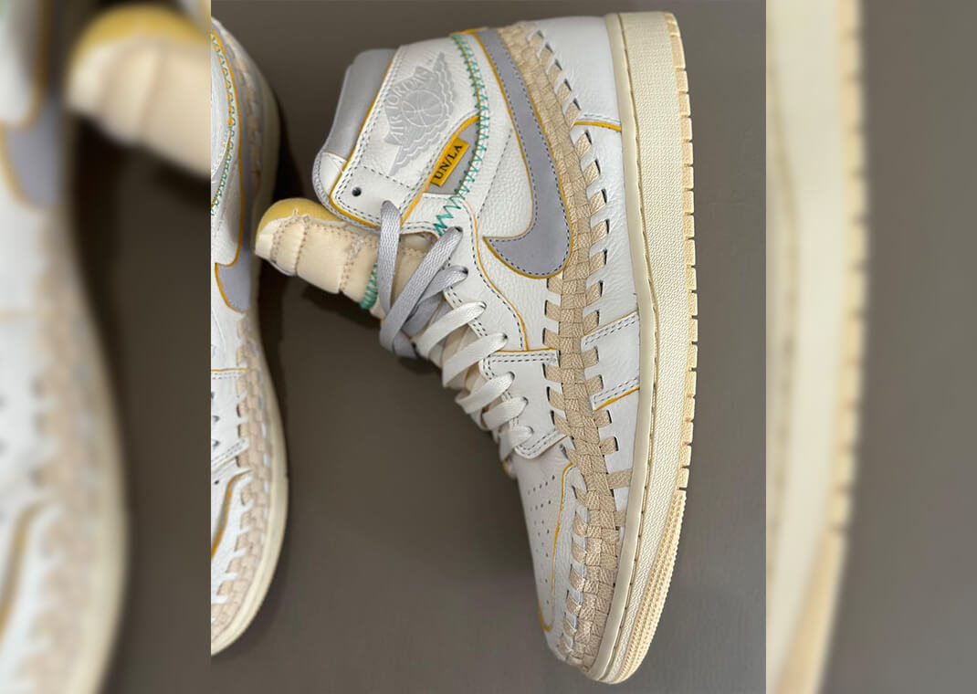 The Union LA x Bephies Beauty Supply x Air Jordan 1 High OG Woven ...