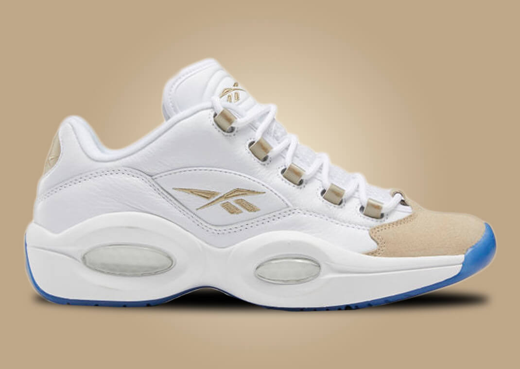 The Reebok Question Low Light Sand Releases May 1st - Sneaker News