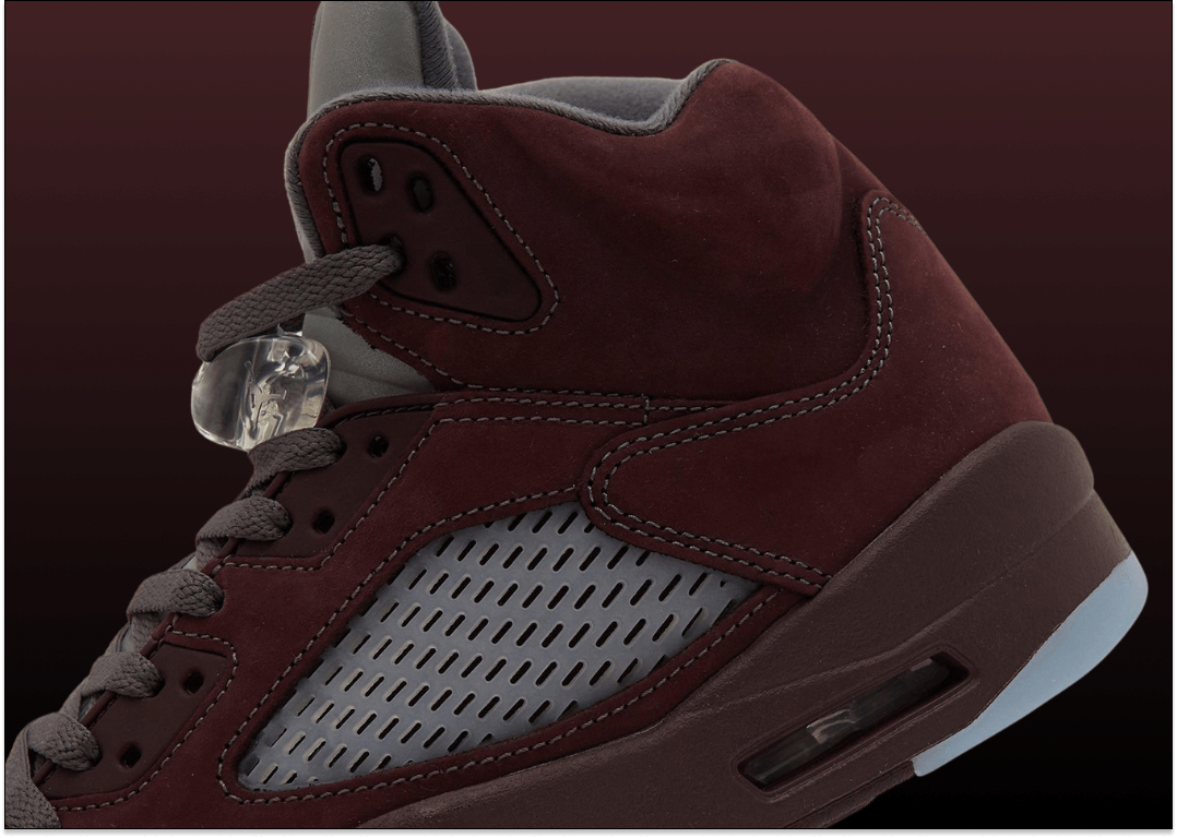 The Air Jordan 5 Burgundy Releases August 29 - Sneaker News