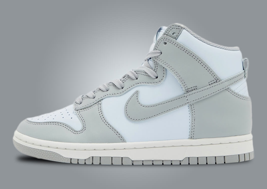 The Nike Dunk High Gets a Sleek Grey Aluminum Makeover - Sneaker News