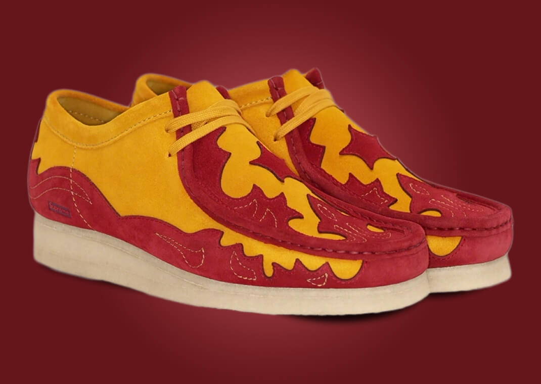 Supreme Adds Stitchin' to Three Clarks Wallabees - Sneaker News