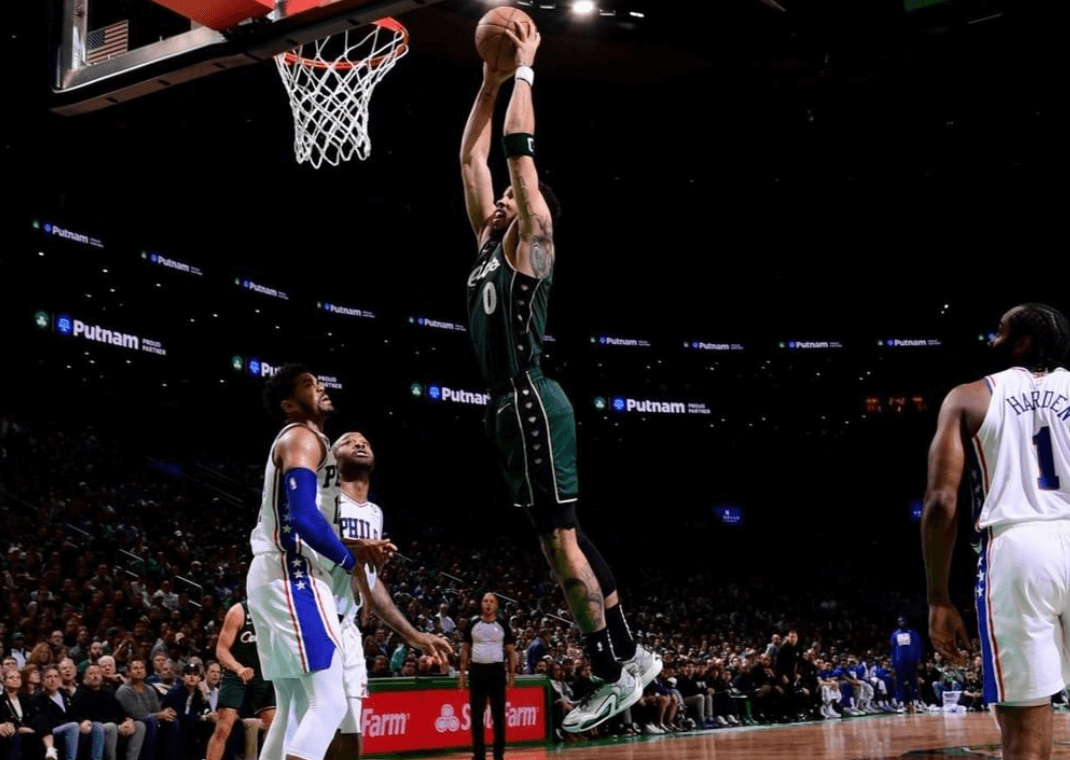 Jayson Tatum Sports a Snakeskin Jordan Tatum 1 PE - Sneaker News