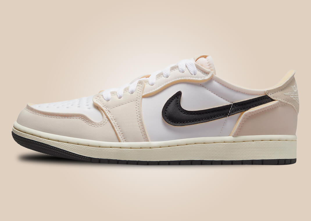 Deconstructed Details Dominate The Air Jordan 1 Retro Low OG EX Sail ...