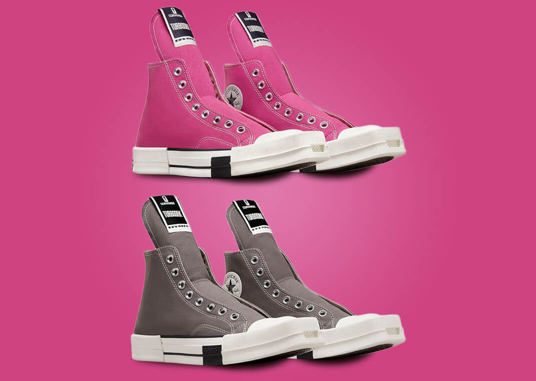 Rick Owens' DRKSHDW x Converse TURBODRK Chuck 70 Goes Laceless ...