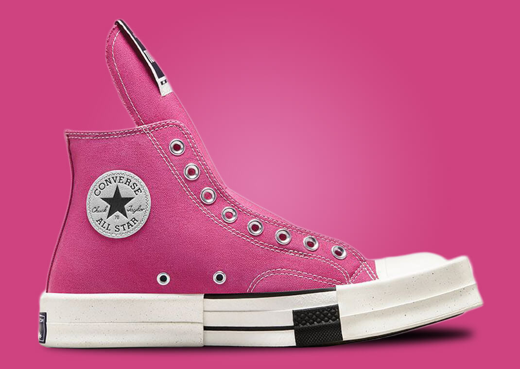 Rick Owens' DRKSHDW x Converse TURBODRK Chuck 70 Goes Laceless ...