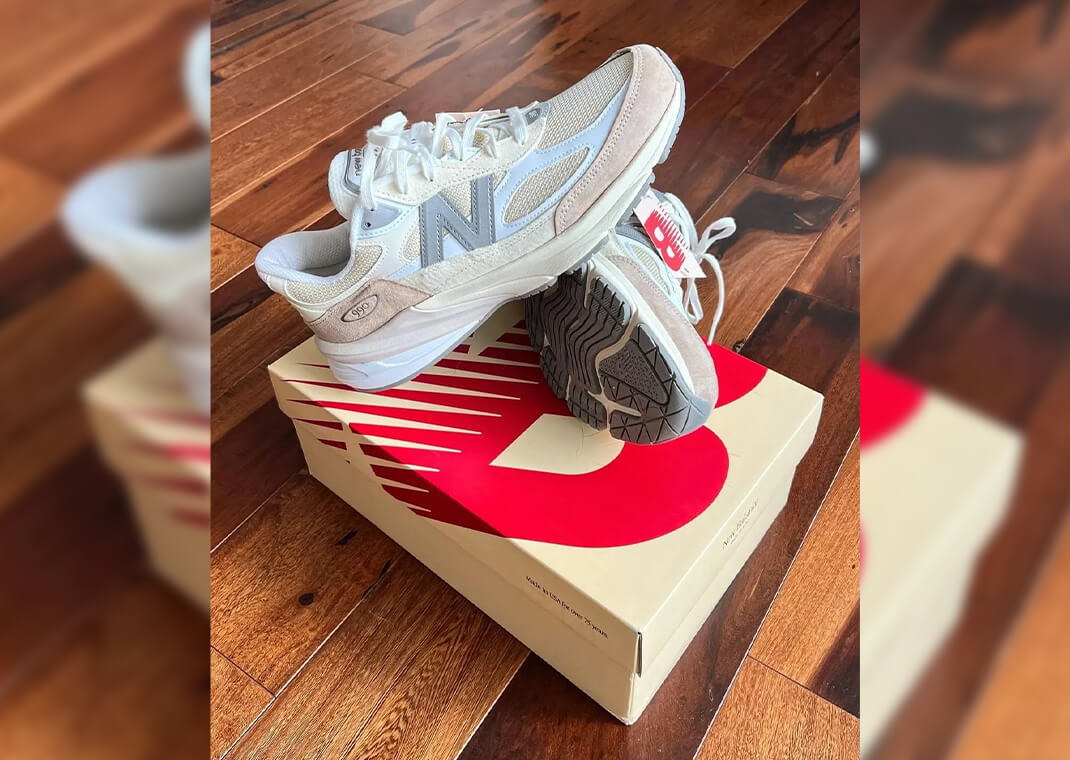 The New Balance 990v6 Made in USA Cream Tan Releases July 27 - Sneaker News