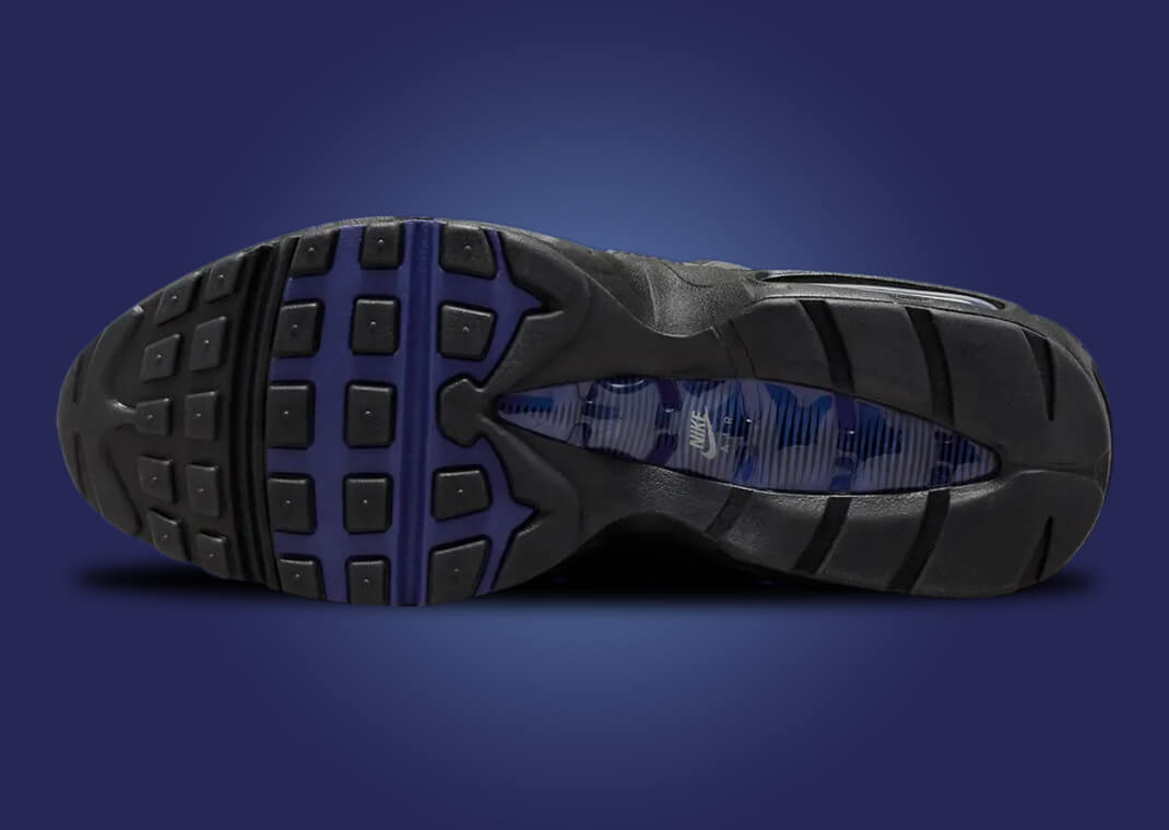 The Nike Air Max 95 Jewel Goes Dark in Cool Grey and Deep Royal Blue ...