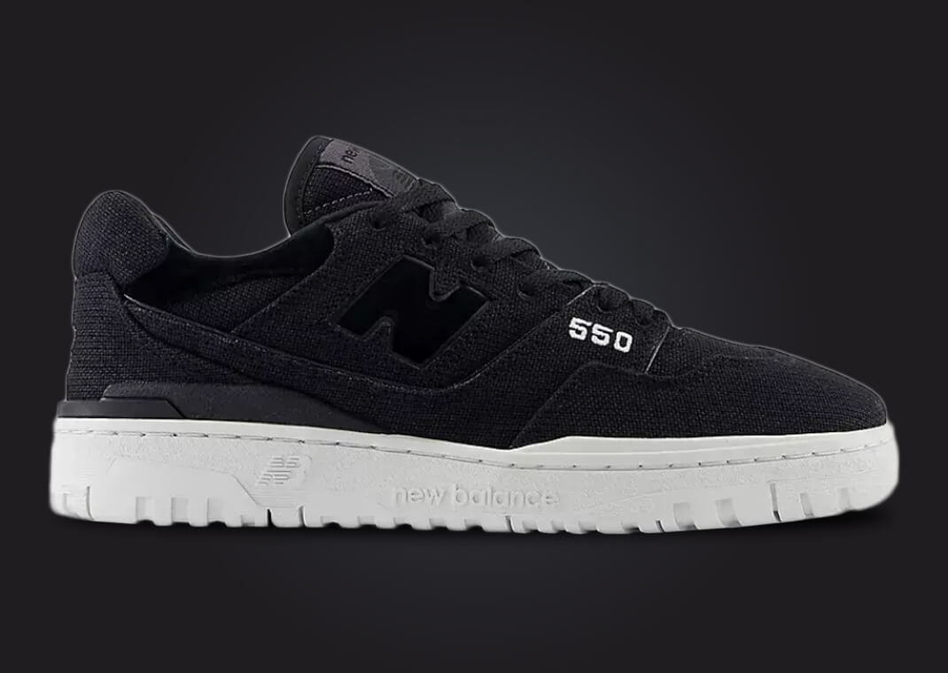 New Balance's 550 Black Hemp Releases June 1 - Sneaker News