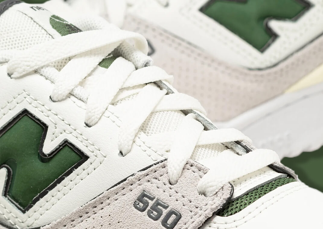 This Women's Exclusive New Balance 550 Comes in Sea Salt and Green ...