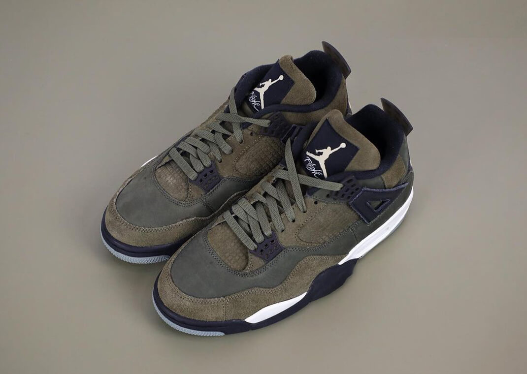 The Air Jordan 4 Craft Olive Releases Sooner Than Expected! - Sneaker News