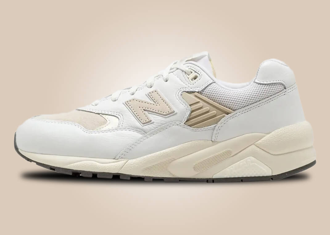 The New Balance 580 White Timberwolf Takes on a Vintage Look - Sneaker News