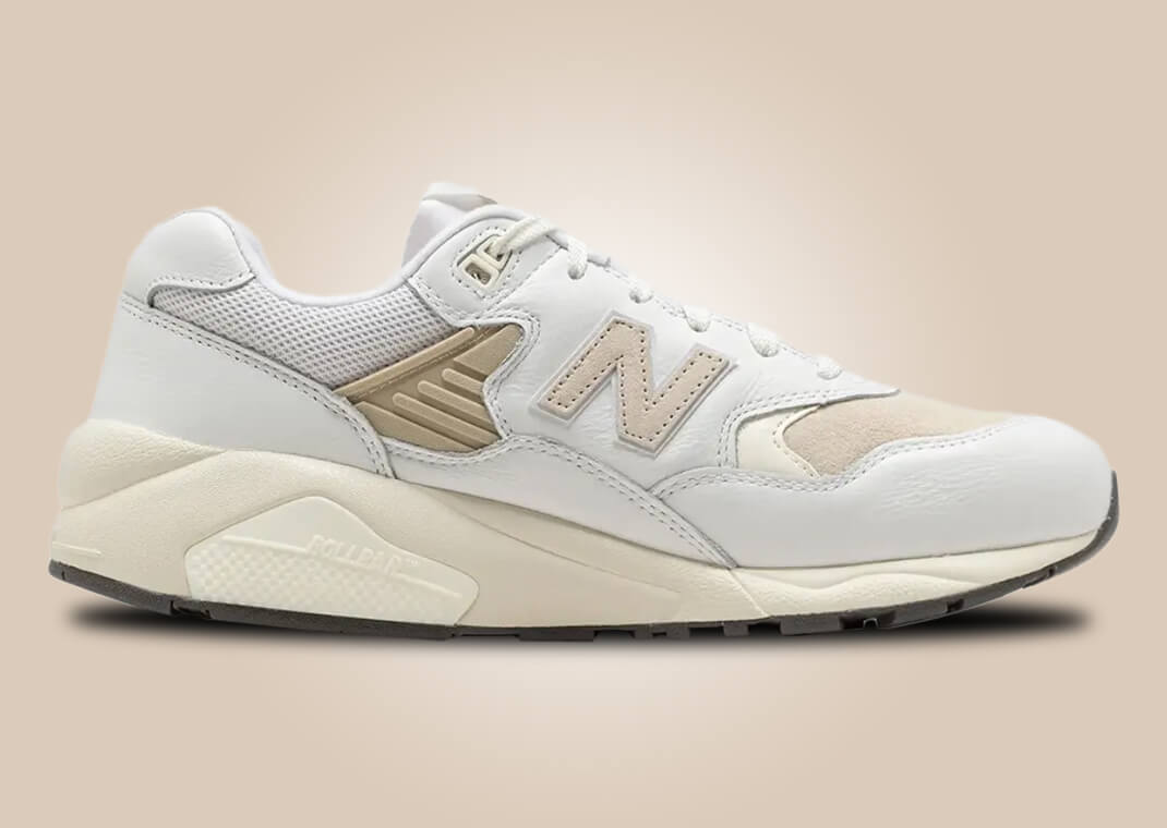 The New Balance 580 White Timberwolf Takes on a Vintage Look - Sneaker News