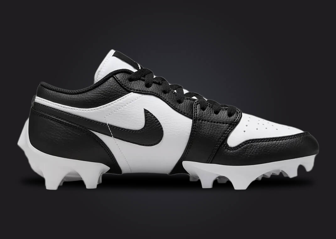 The Air Jordan 1 Mid and Low Cleat Gets the Panda Treatment - Sneaker News