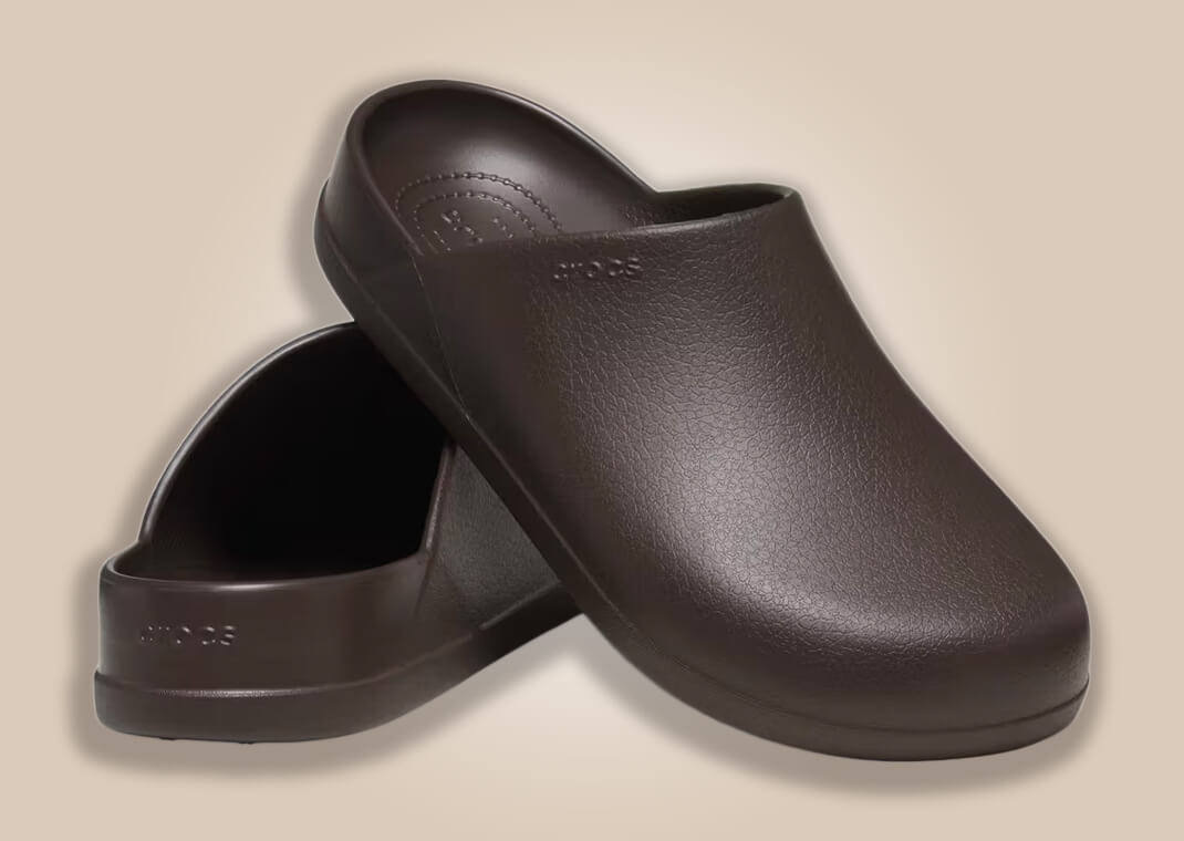 Crocs' All-New Dylan Clog Mimics Full-Grain Leather Mules - Sneaker News