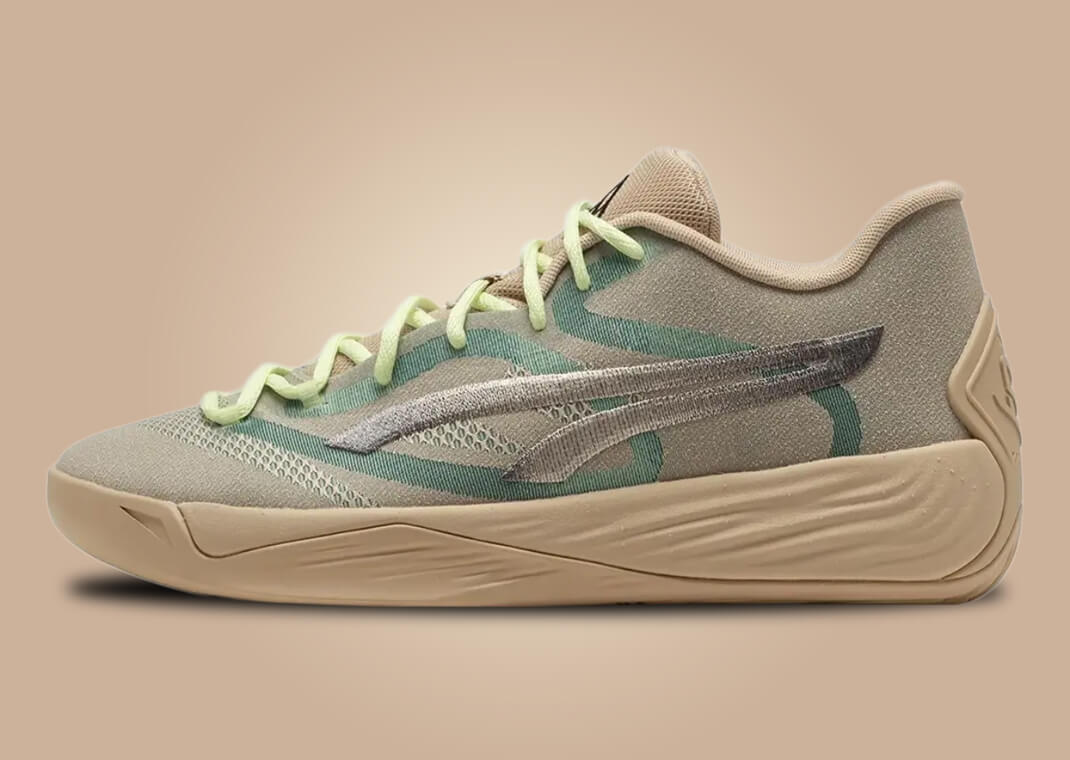 The Puma Stewie 2 Earth Gets Bright Green Accents - Sneaker News