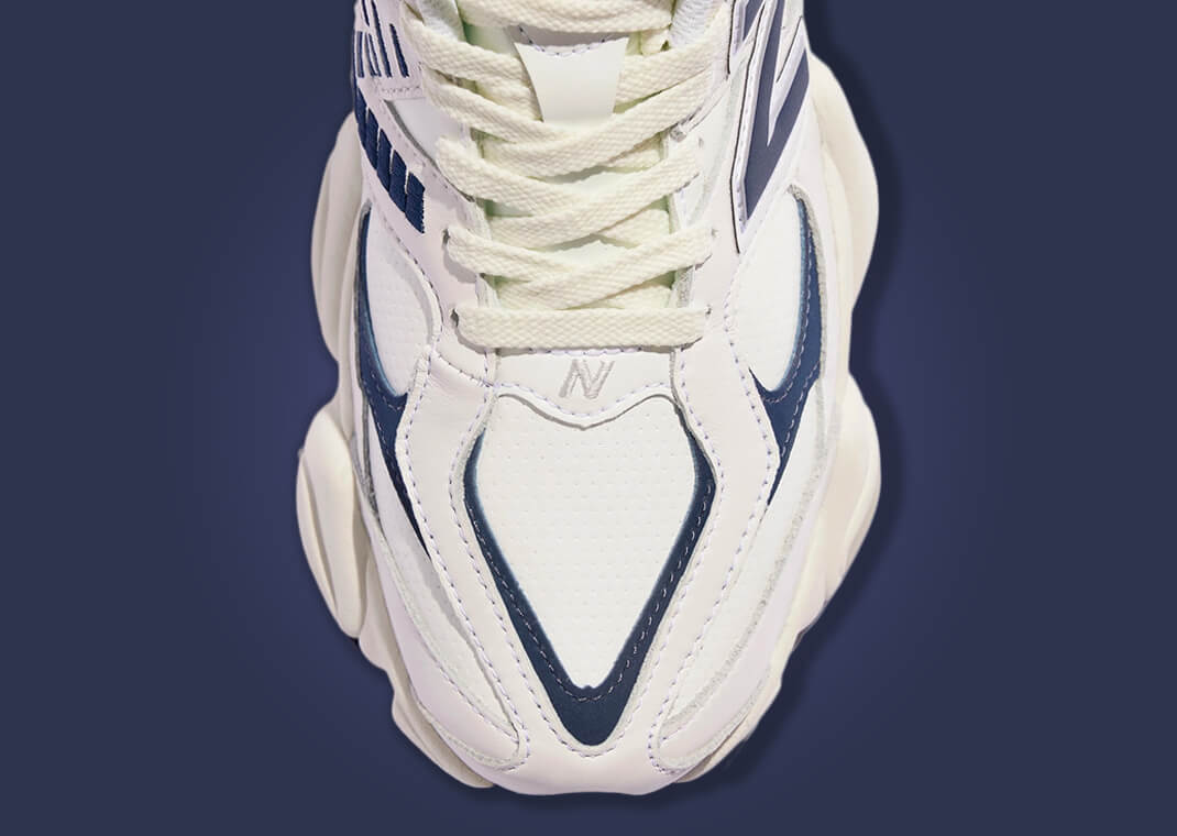 The New Balance 9060 Comes in White Navy - Sneaker News