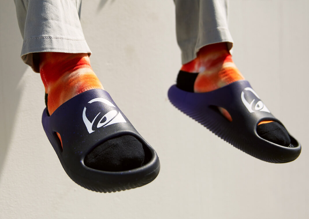 Taco Bell Takes Over the Crocs Mellow Slide - Sneaker News