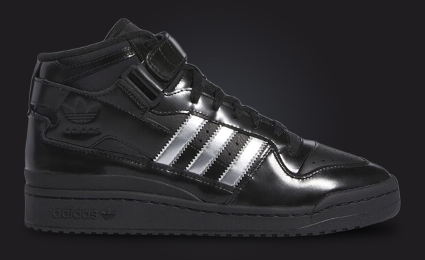 Heitor Da Silva Covers His adidas Forum 84 Mid ADV in Black and Silver ...