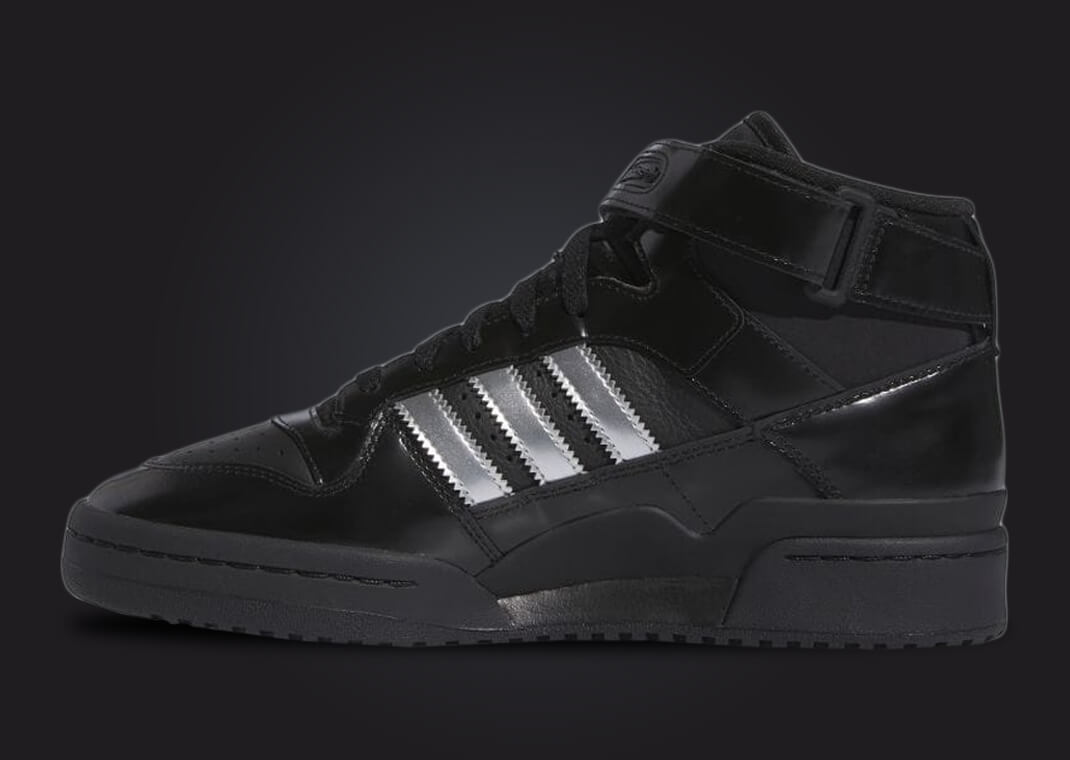 Heitor Da Silva Covers His adidas Forum 84 Mid ADV in Black and Silver ...