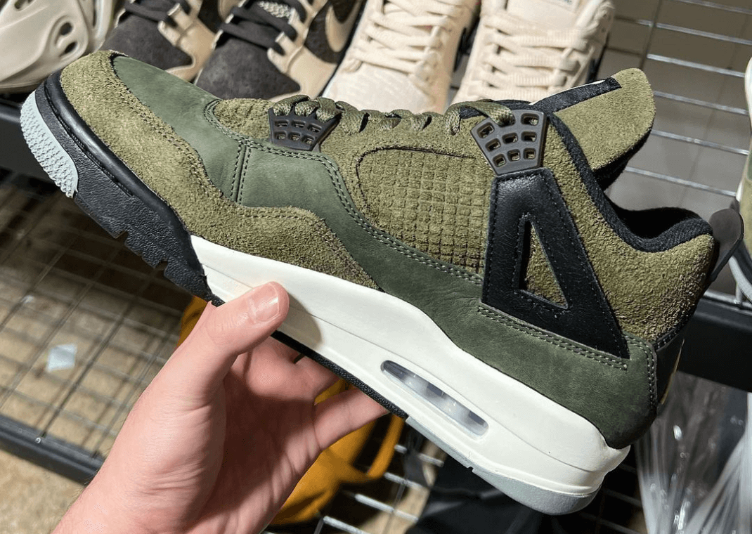 Air Jordan 4 Craft Olive Releases December 2 - Sneaker News