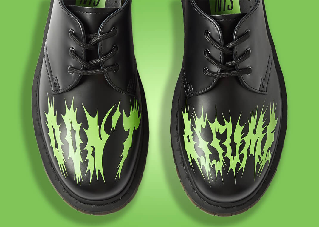 NTS Radio Goes Grunge for Its Dr. Martens 1461 - Sneaker News