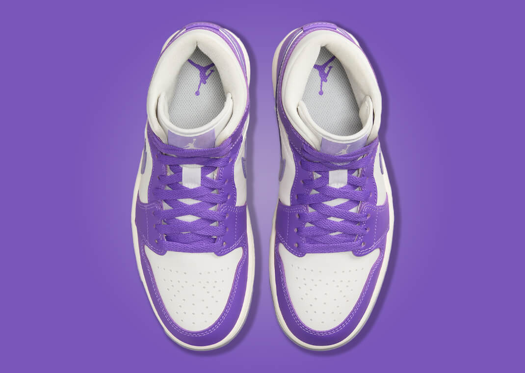 The Air Jordan 1 Mid Action Grape Was Made for the Ladies - Sneaker News