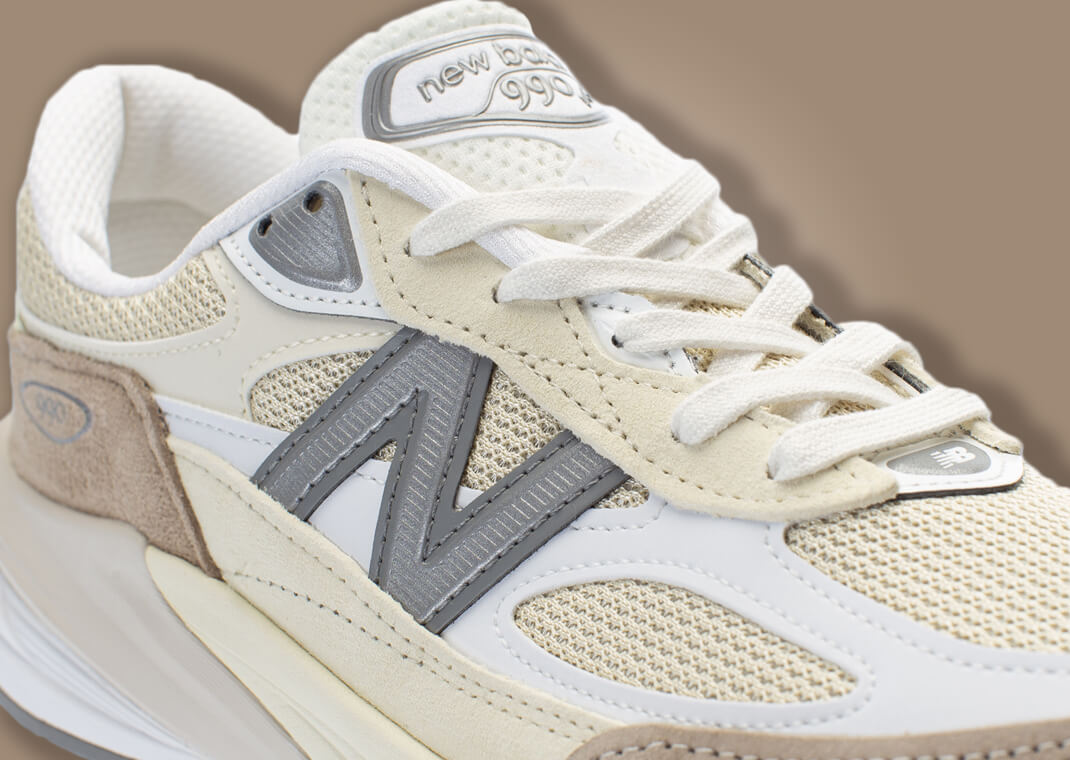 The New Balance 990v6 Made in USA Cream Tan Releases July 27 - Sneaker News