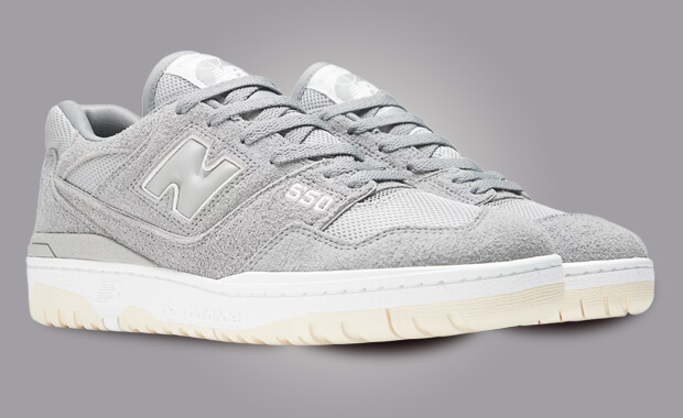 New Balance Treats the 550 to Grey Suede - Sneaker News