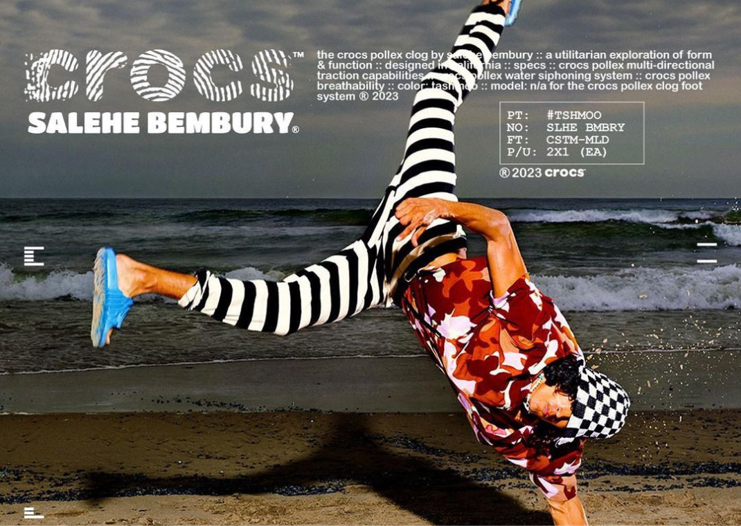 The Salehe Bembury x Crocs Pollex Slide Tashmoo Releases July 20 ...