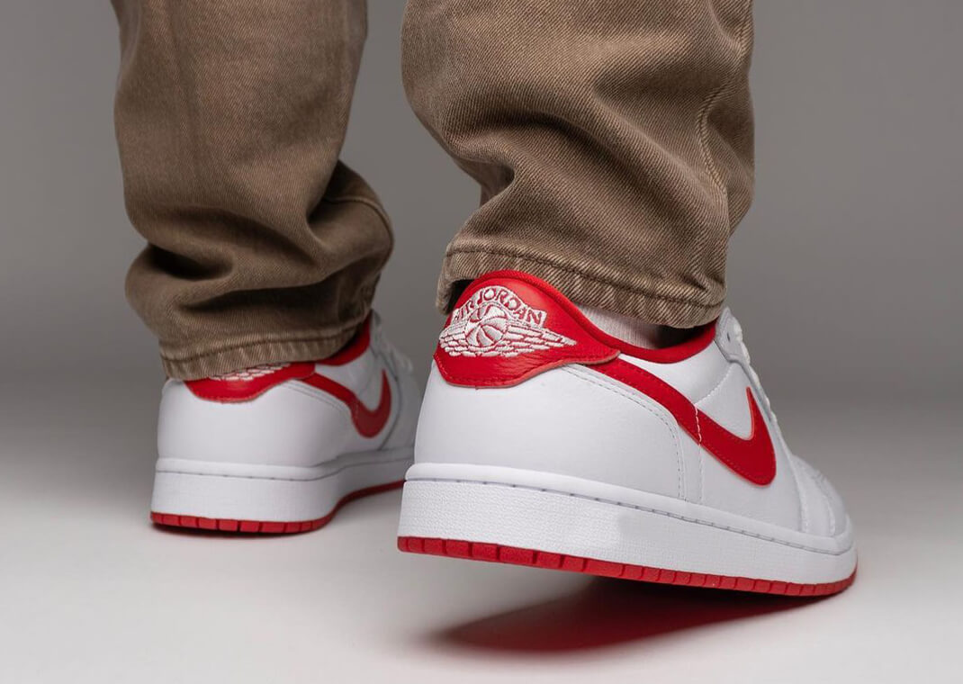The Air Jordan 1 Retro Low OG University Red Releases October 13 ...