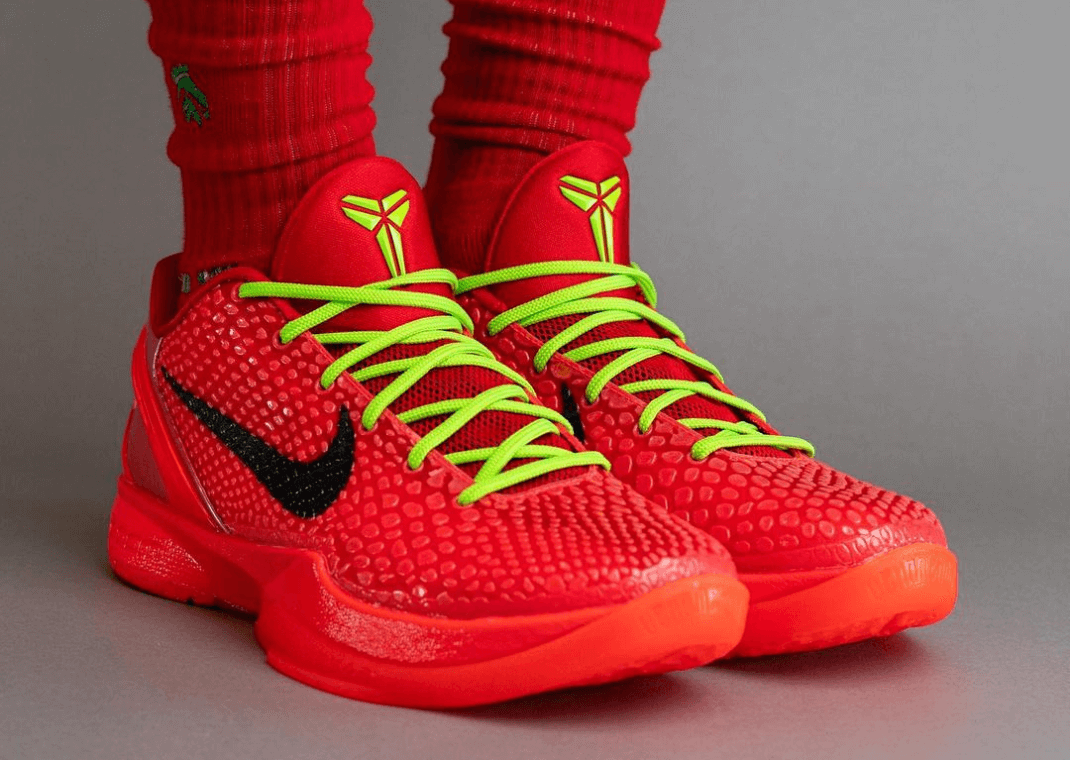 The Nike Kobe 6 Protro Reverse Grinch PE Releases December - Sneaker News