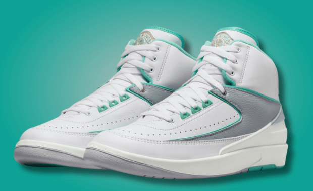 The Air Jordan 2 Retro Is Coming in White Crystal Mint Wolf Grey ...